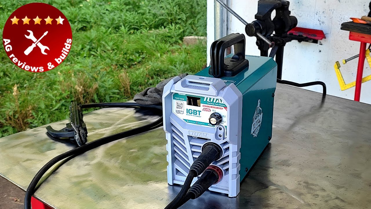 Cheap MMA inverter welding machine - Unboxing and use - TOTAL tools ...