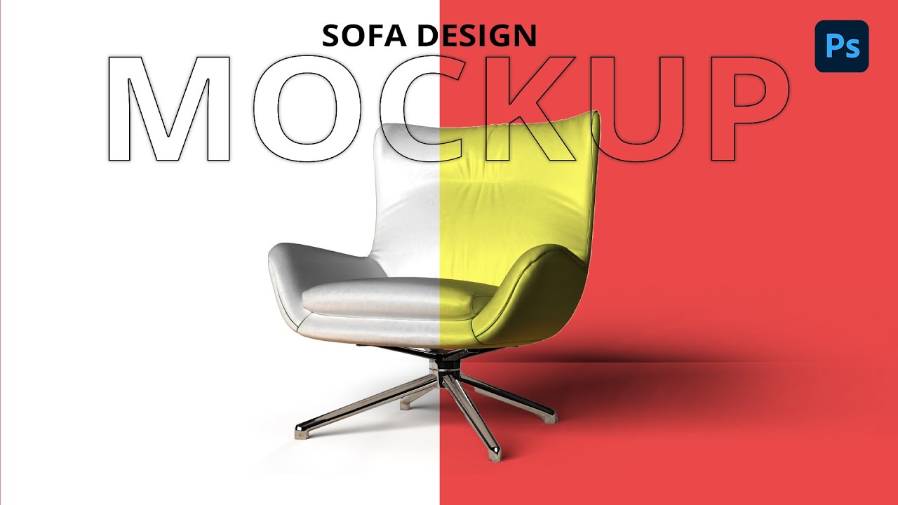 Create A Photoshop Sofa Mockup Tutorial - YouTube