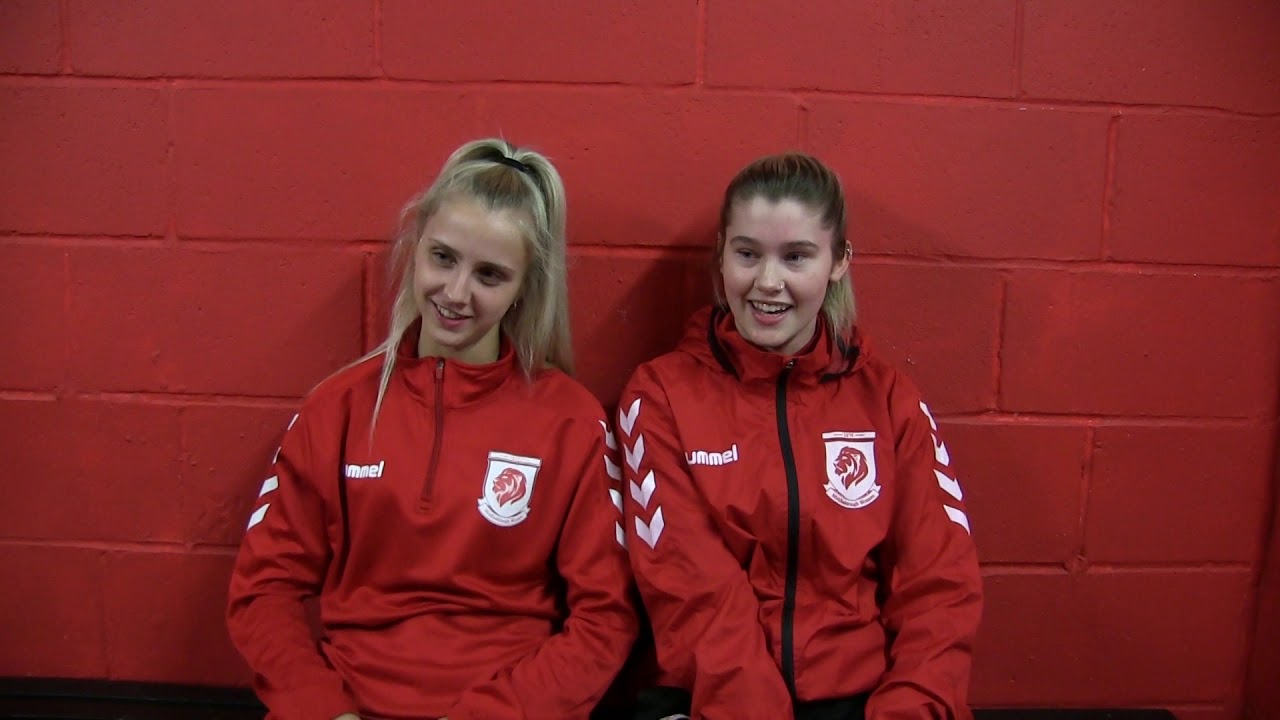 Team mates: Middlesbrough Women's Hannah Luke and Emma Brown - YouTube