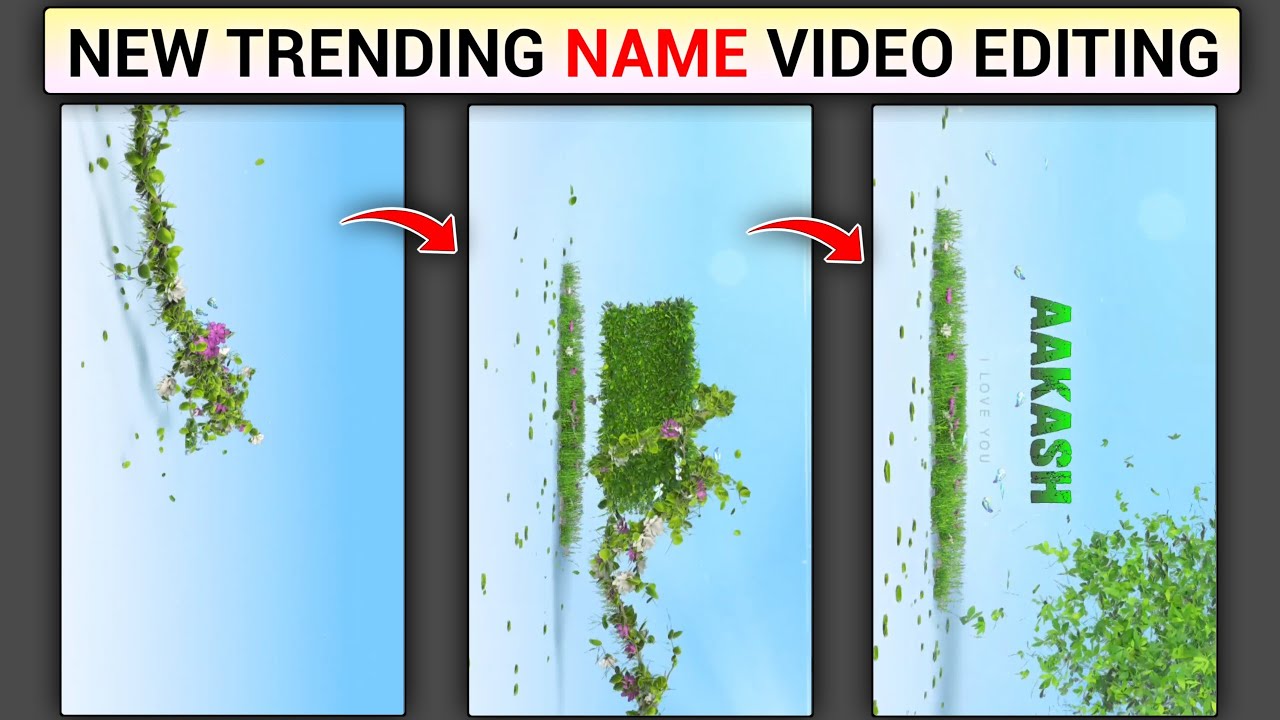 Ek Dam New Trending Name Video Editing | Alight Motion - YouTube