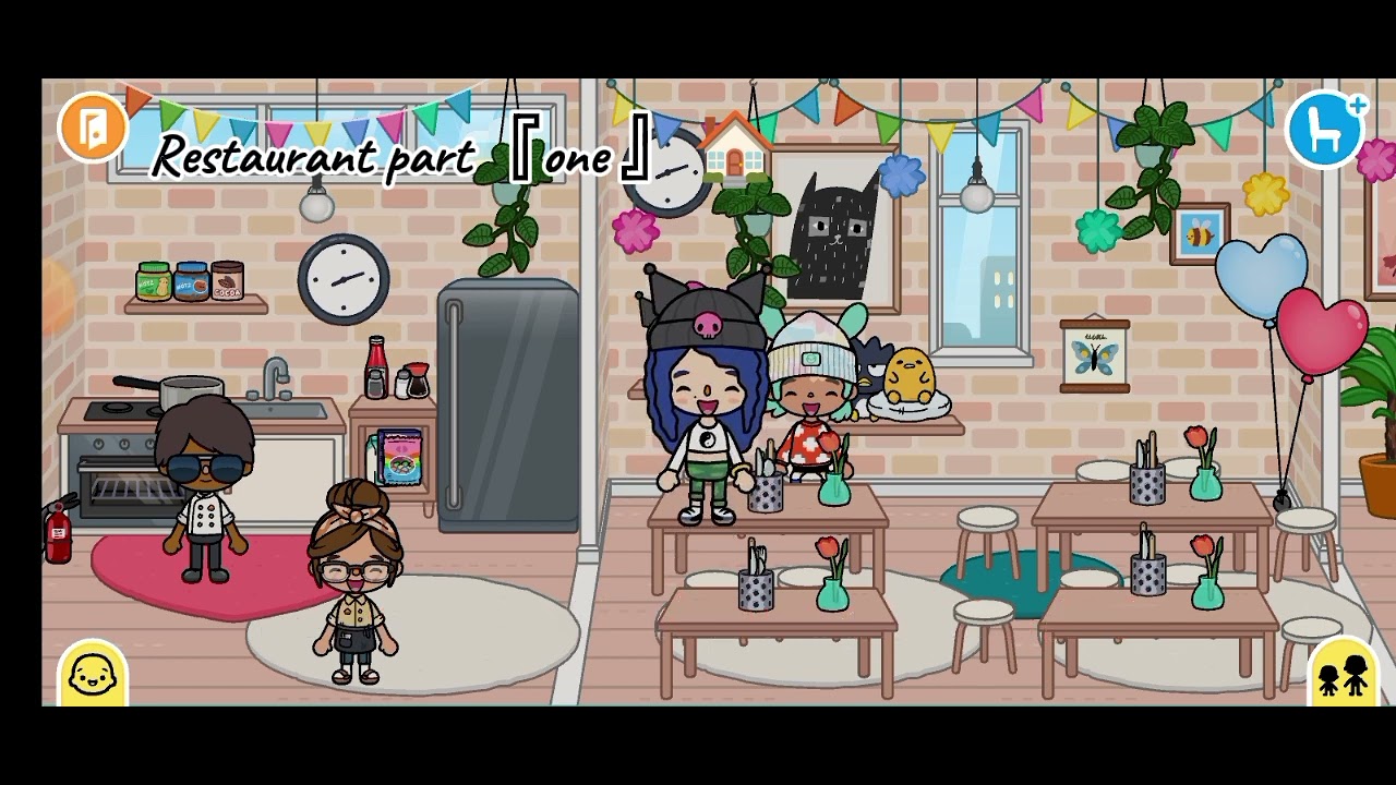 Restaurant part『one』//Toca Life World💬 - YouTube