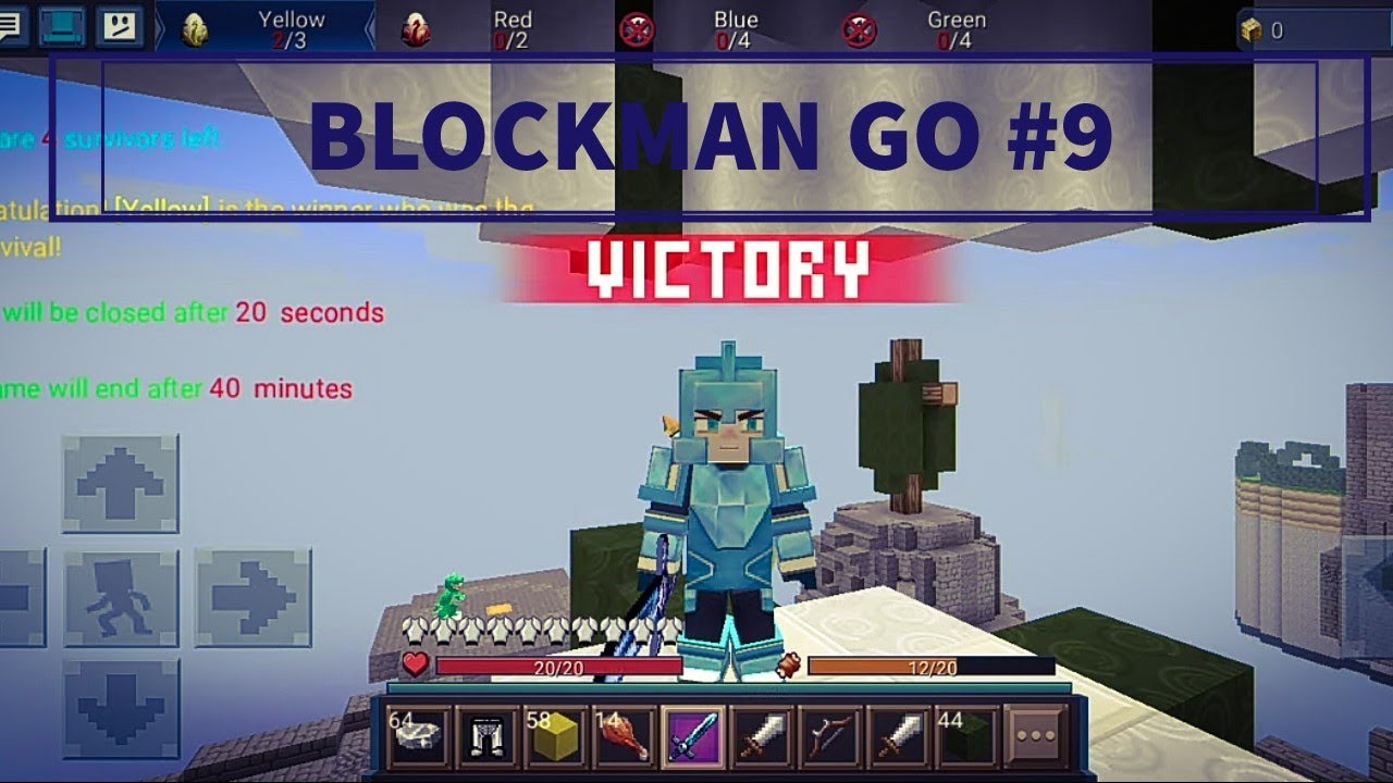 BLOCKMAN GO #9 | EGG WARS - YouTube
