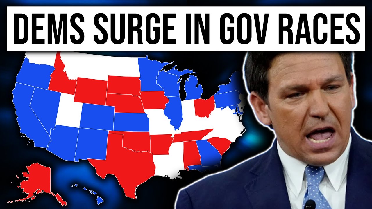 The 2022 Governors Map Based On The Latest Polls (August 2022) - YouTube