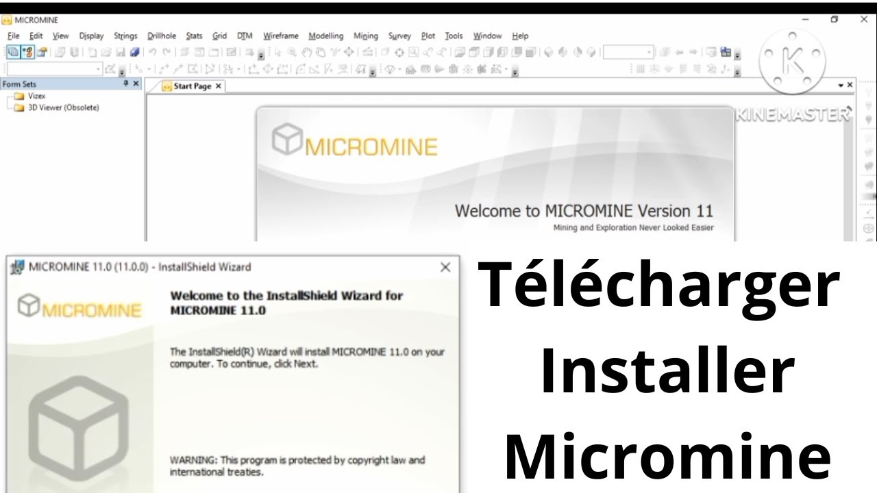 micromine télécharger et installation - YouTube