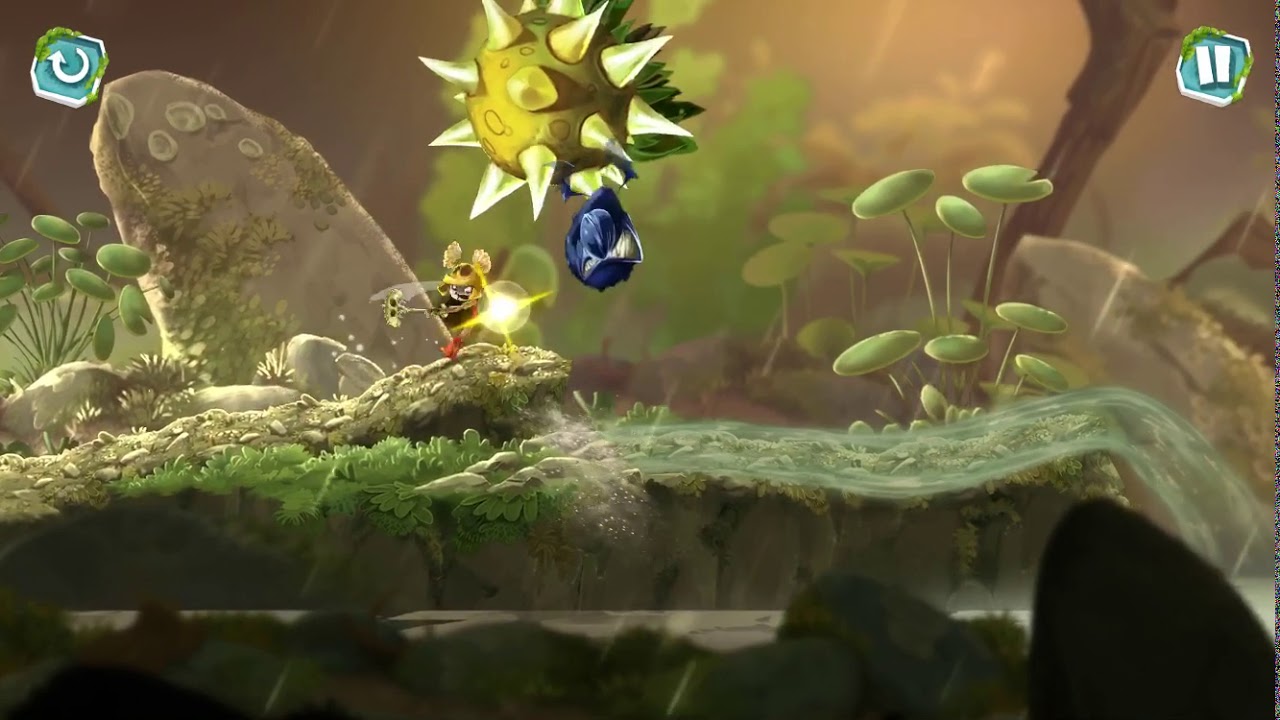 Rayman Mini 1-B Gone Fishing - YouTube