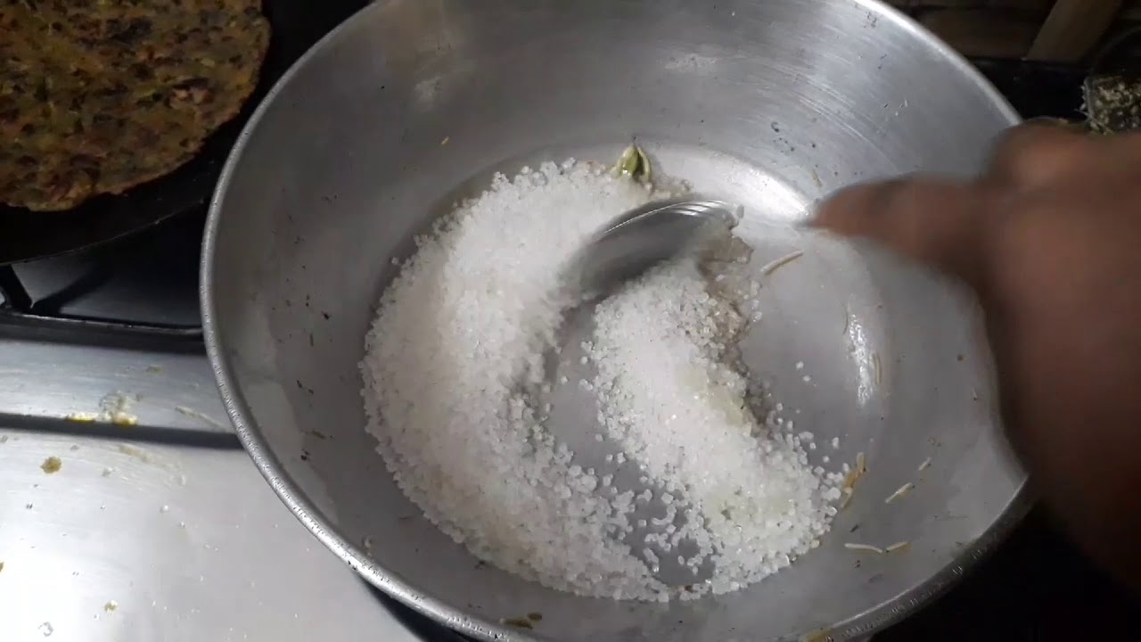 Cutting seviyan ka zarda/motti seviya ka zarda - YouTube