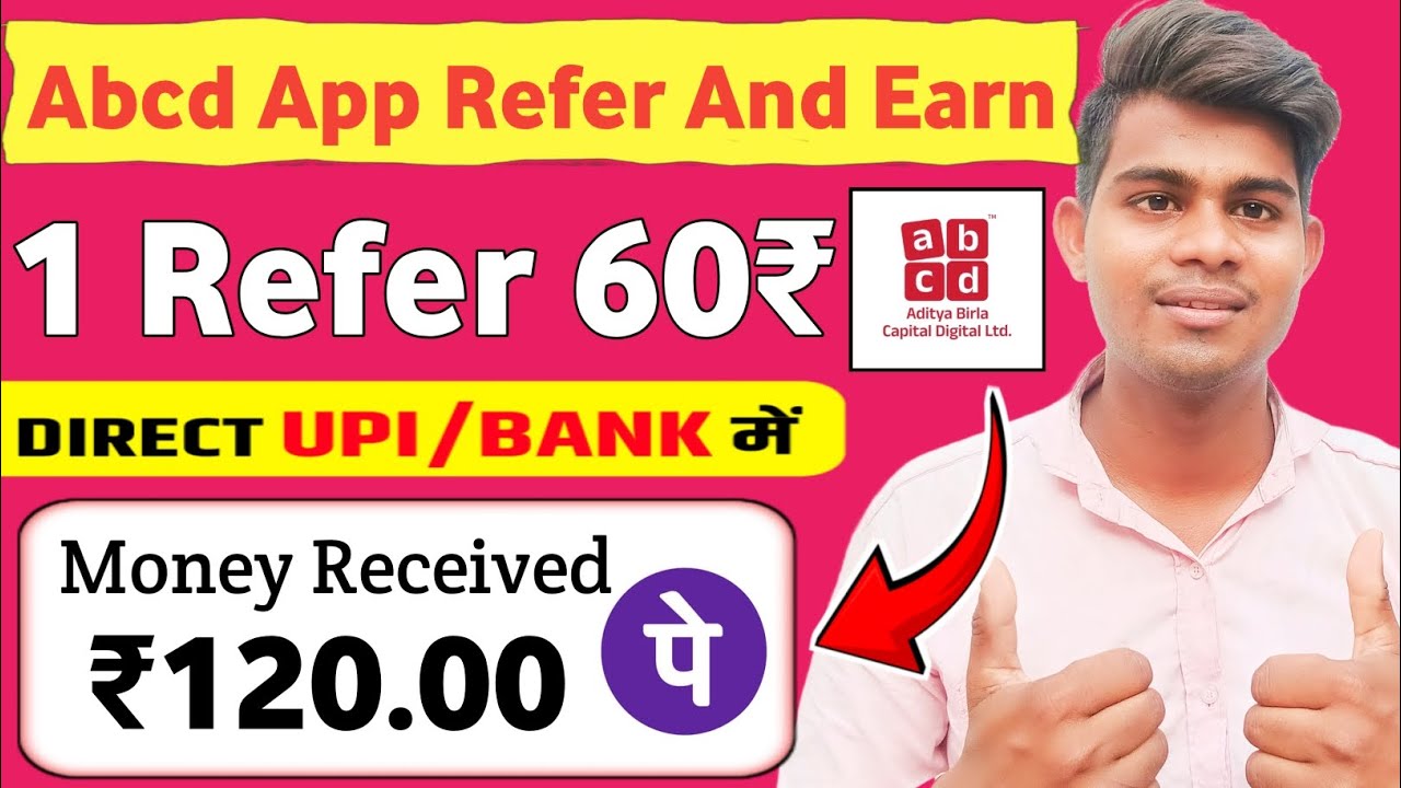 Abcd App Refer And Earn || new earning app today || cashback offer ...