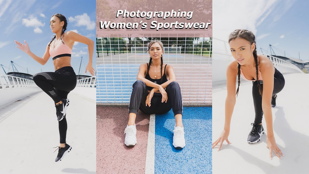 How To Photograph Women's Sportswear - YouTube