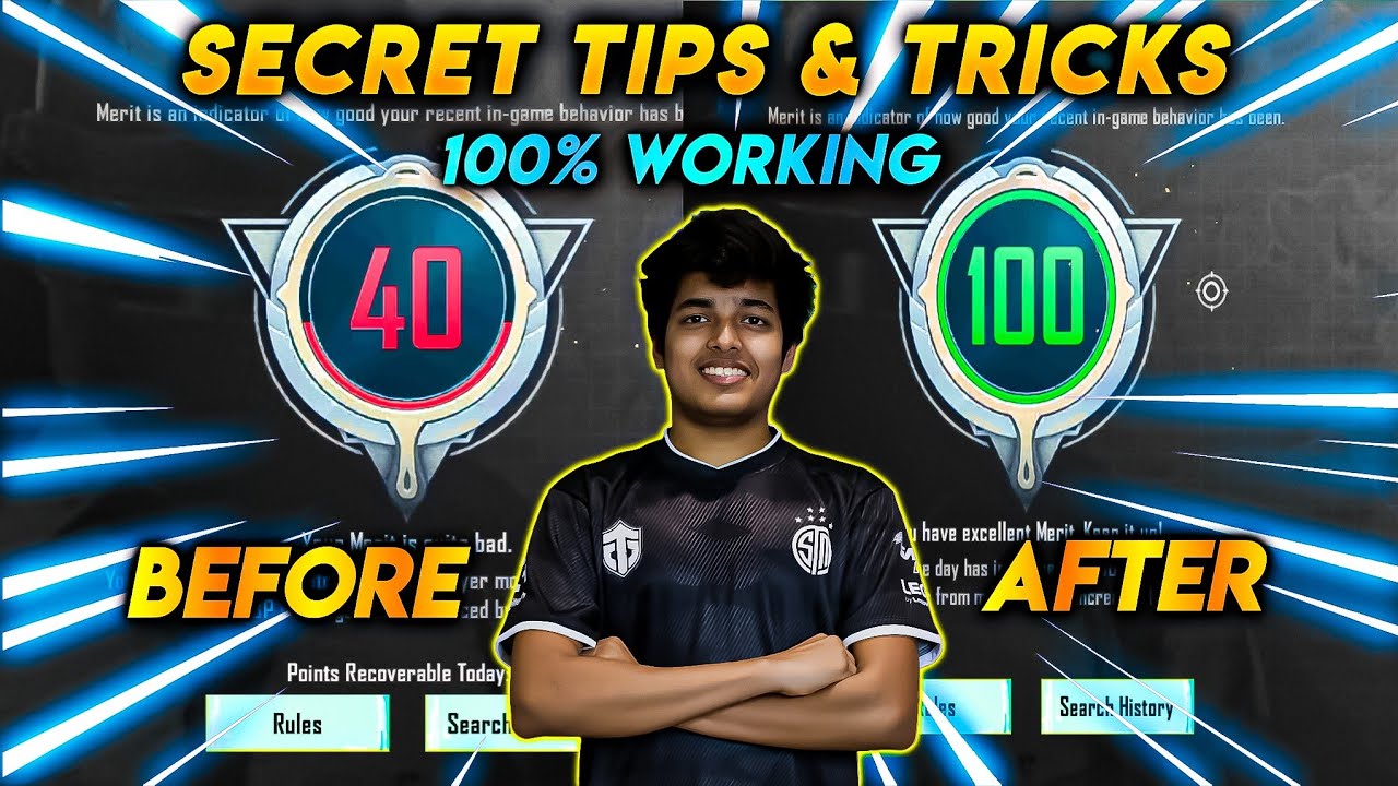 How To Increase Merit In Bgmi/Pubg Mobile 😍 | 40 Merit To 100 Merit ...
