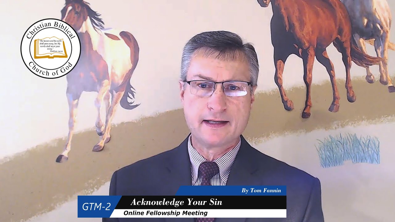 Acknowledge Your Sin - YouTube