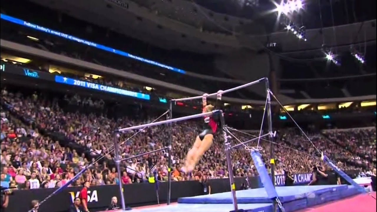 Uneven Bars Shawn Johnson