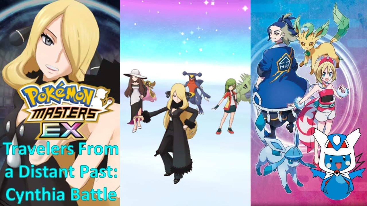 Pokemon Masters EX: Trainers From a Distant Past - Cynthia Battle - YouTube