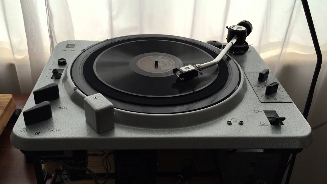 Mono Playback EMT TSD65 with turntable 930st - YouTube