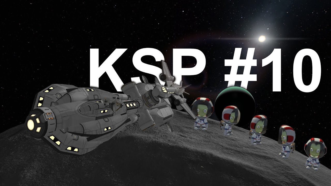 Landing on Laythe (with an Aquatic SSTO) | KSP #10 - YouTube