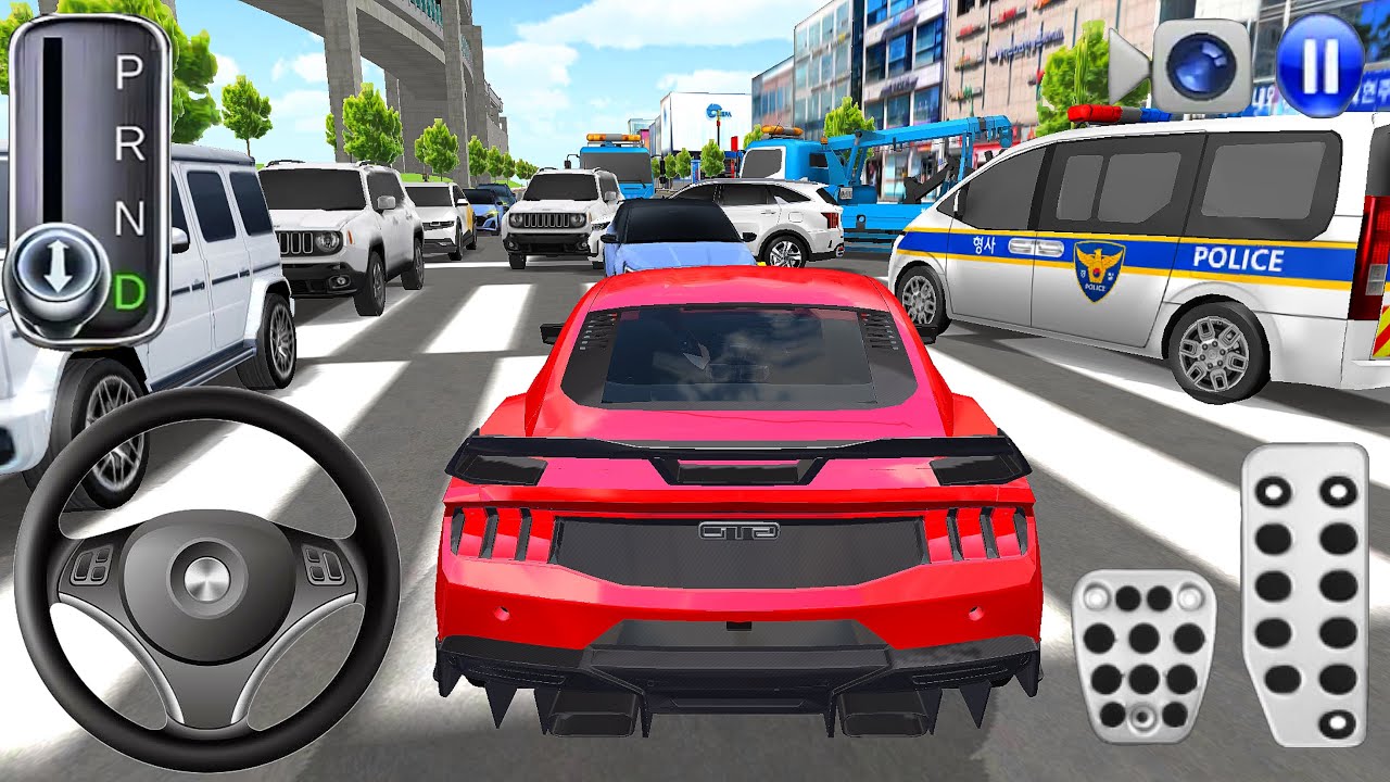 Toady I driving new Lamborghini car in my city - 3d car driving games ...