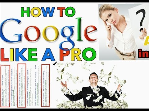 How To Google Like A Pro! Top 10 Google Search Tips & Tricks - YouTube