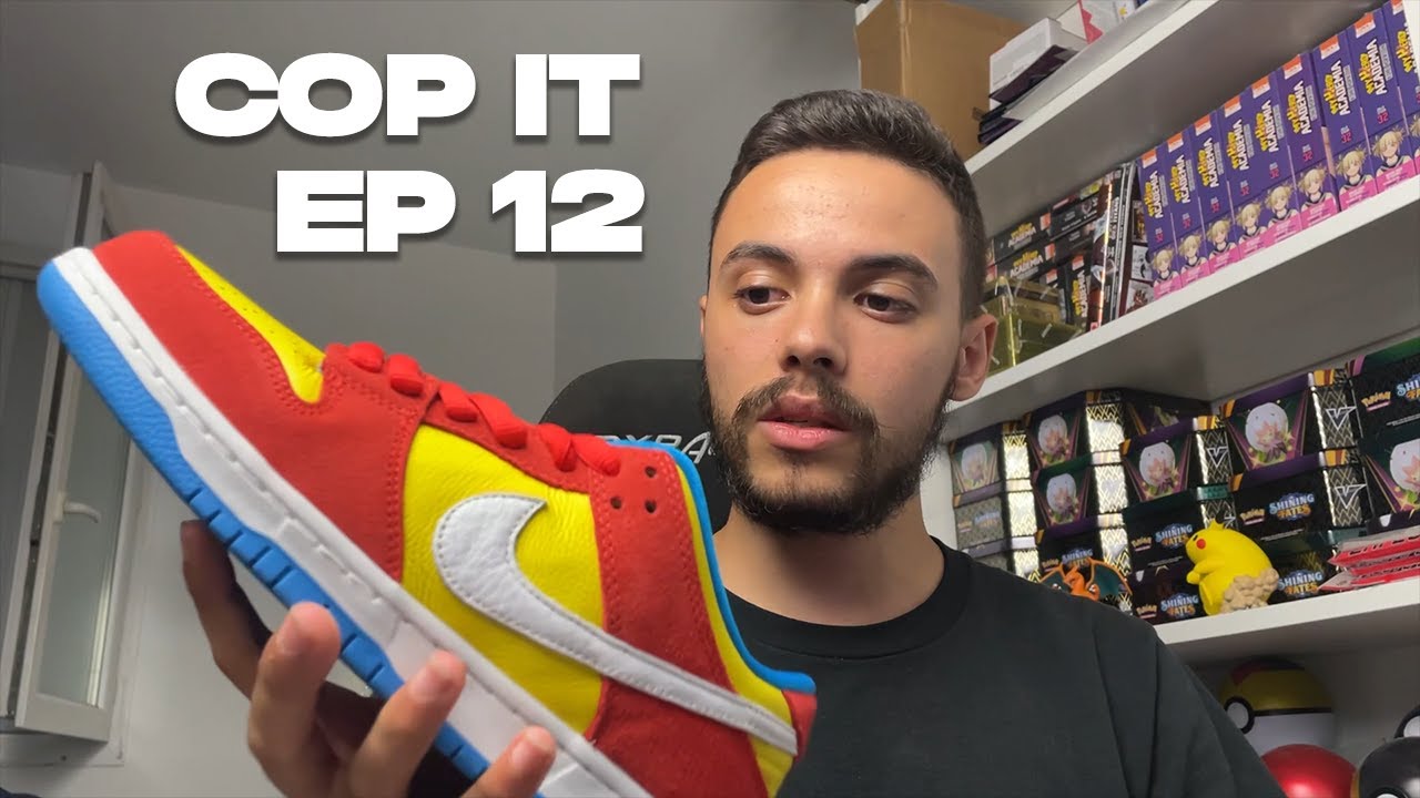 COP IT | Ep 12 | LIVE COP DUNK LOW BART SIMPSON JORDAN 4 BLACK CANVAS ...