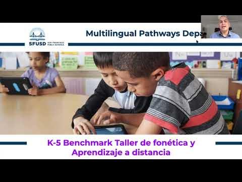 2019-2020 K-5 Benchmark Taller de fonética y Aprendizaje a distancia ...