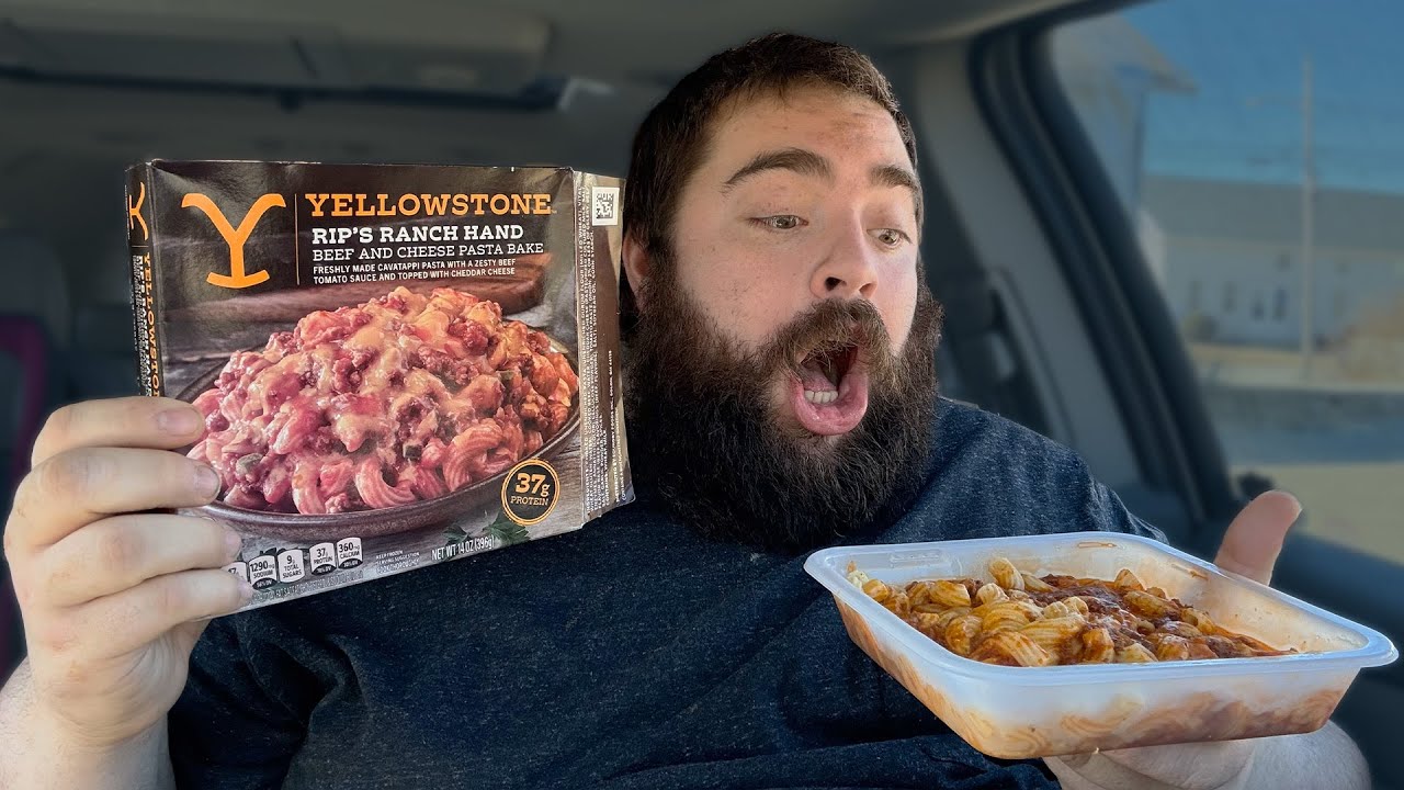 Yellowstone Rip's Ranch Hand Beef & Cheese Pasta Bake Review - YouTube