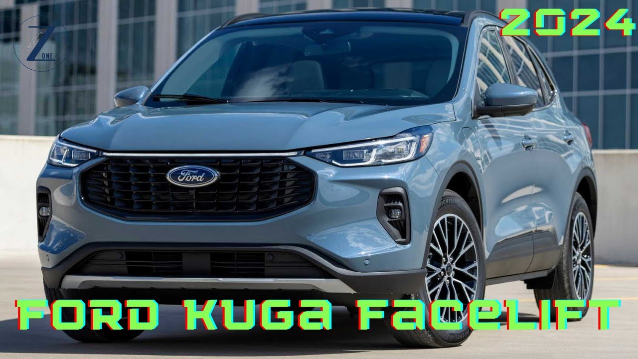 New Ford Kuga Facelift 2024 // Compact Crossover SUV - YouTube