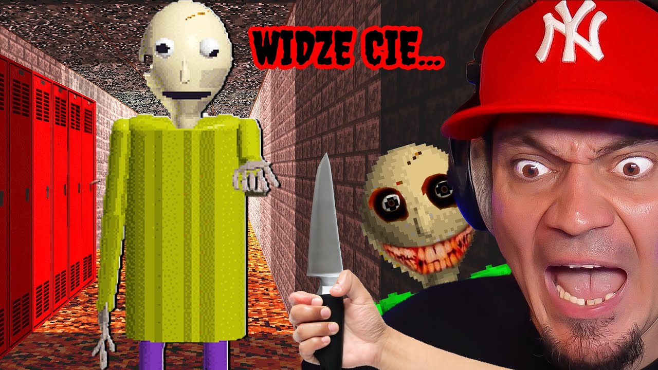 😱 Ostatnia LEKCJA z BALDI'm... *spociły mi się pachy* | Baldi The Final ...