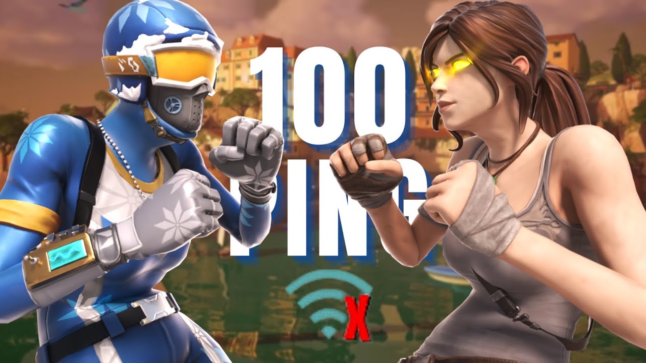 DUO CASH CUP BUT ON 100+ PING 🏆 - YouTube