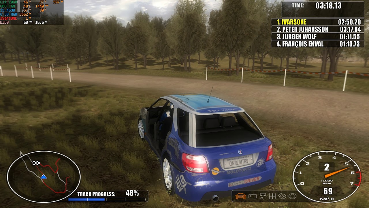 GM Rally Walkthrough Part 8 - "Big Cup - Champs Egyles" [2160p60] - YouTube