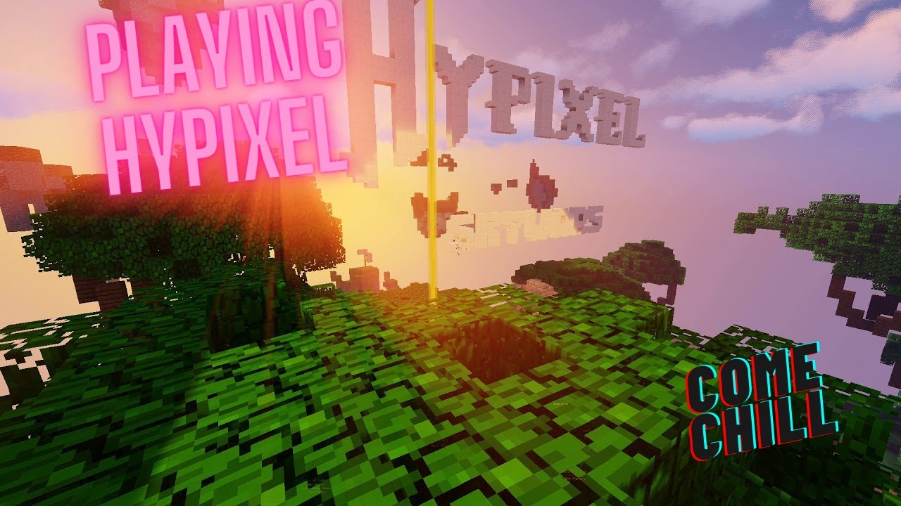 playing hypixel private games come chill [road to 60 subs] - YouTube