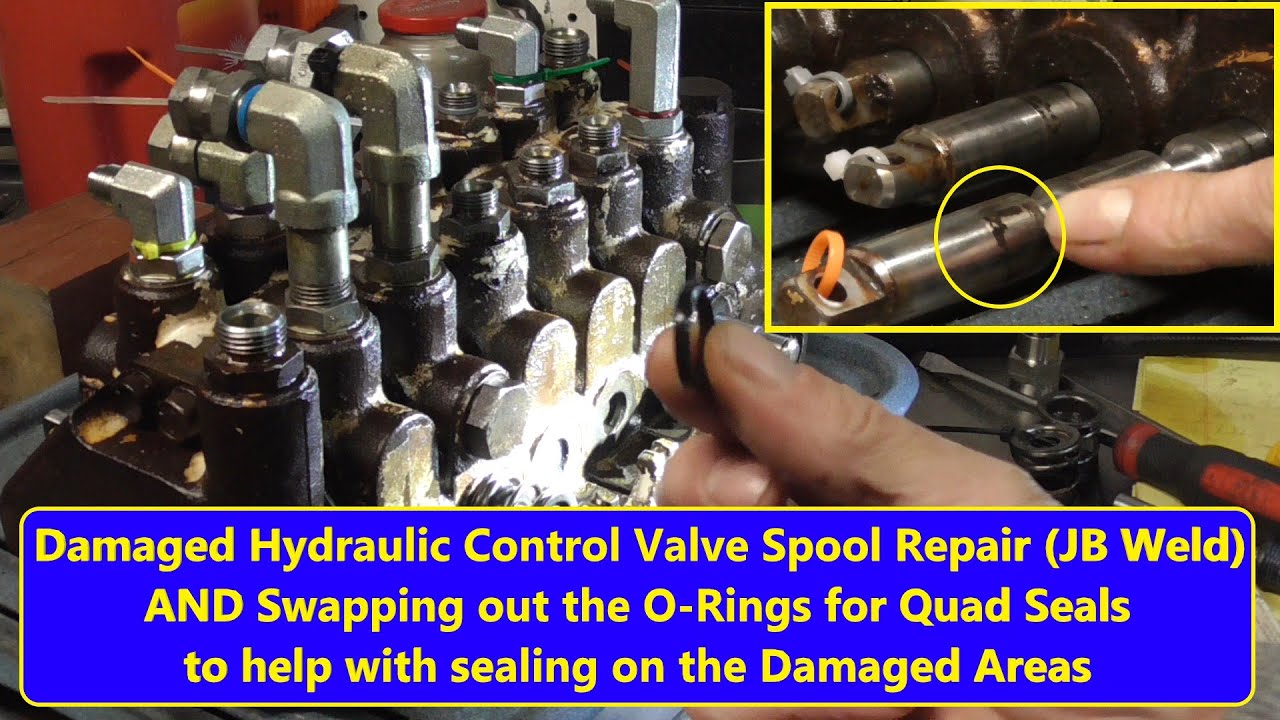 Spool Valve Resealing for the Davis D100 Backhoe (Bobcat 610 and CASE ...