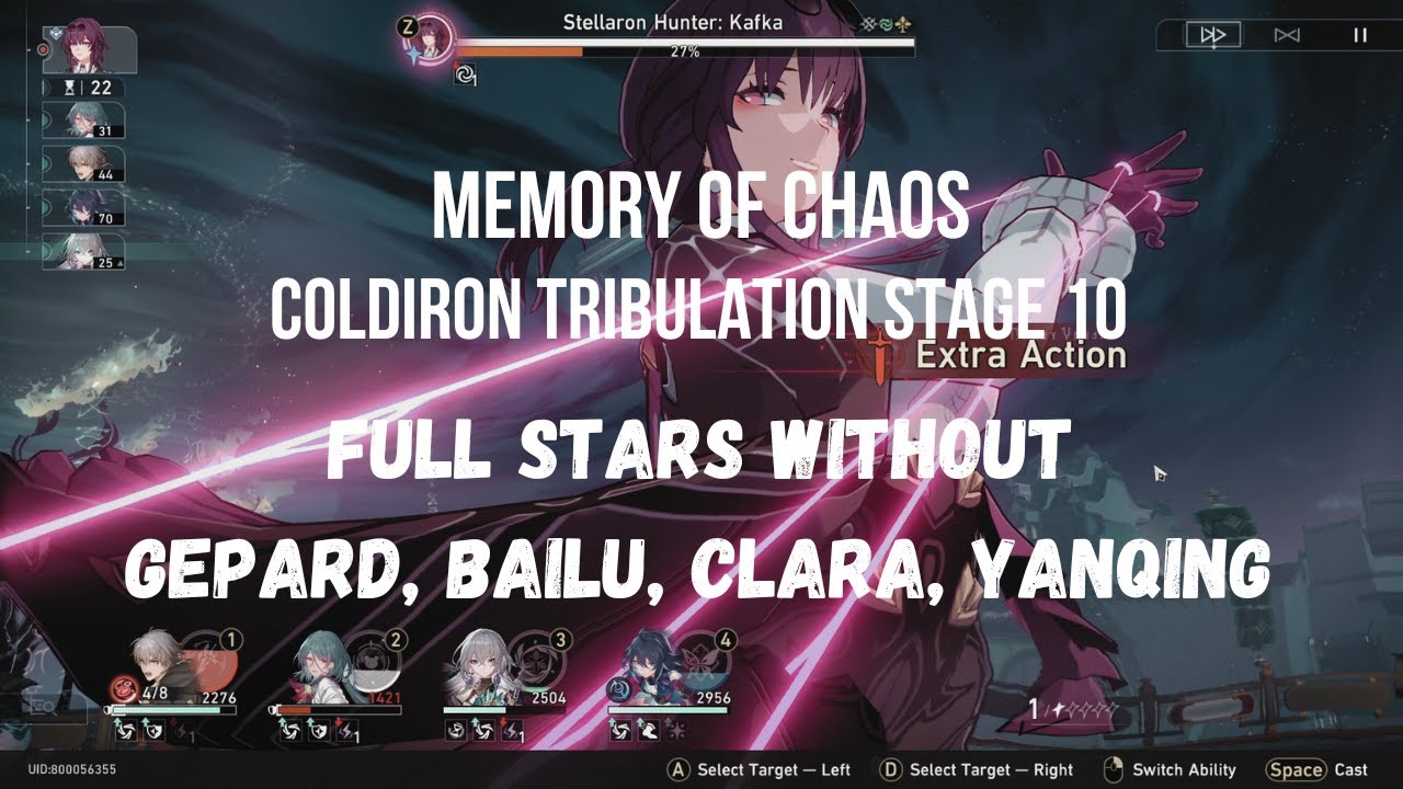 Memory of Chaos: Coldiron Tribulation Stage 10 3 Stars without Gepard ...