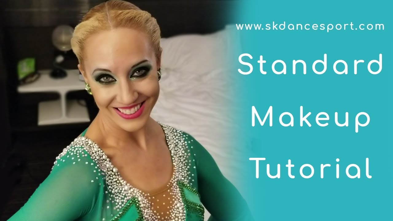 Ballroom Makeup Tutorial | For Standard and Smooth (Easy!) - YouTube