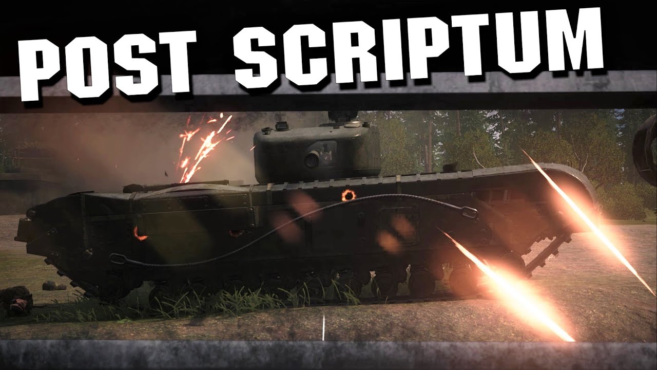 Post Scriptum Tank Rescue Mission - 4K - YouTube