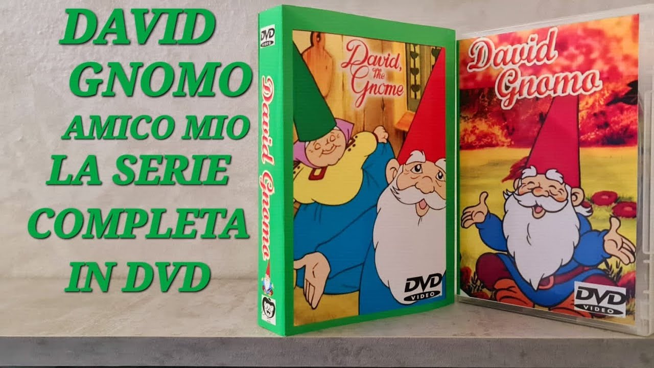 DAVID GNOMO AMICO MIO LA SERIE COMPLETA IN DVD WHATSAPP DI - YouTube