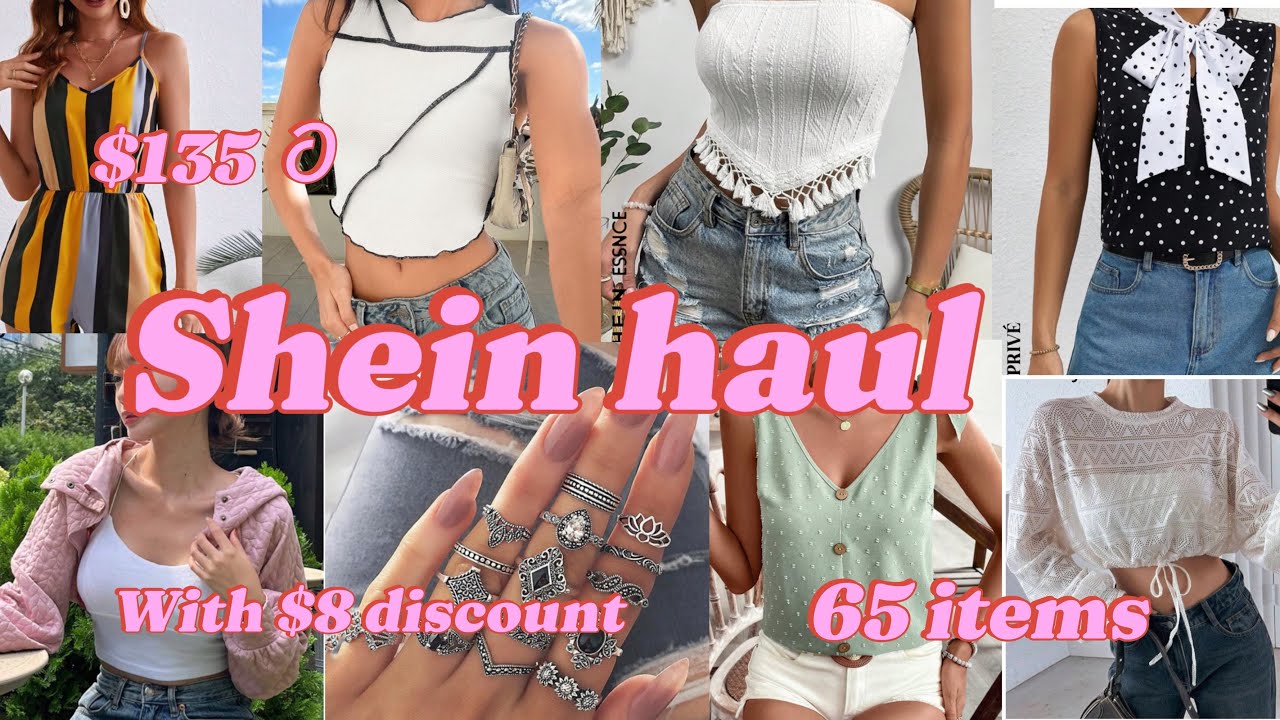 Discount එකක් එක්ක shein එකෙන් ඇදුම් ගමු | shein haul | $8 discount ...
