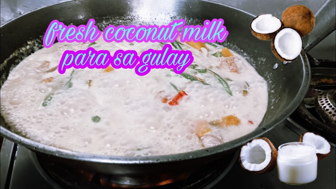 Fresh gata sa gulay Yan Ang tunay na masarap/ate Neng vlog - YouTube
