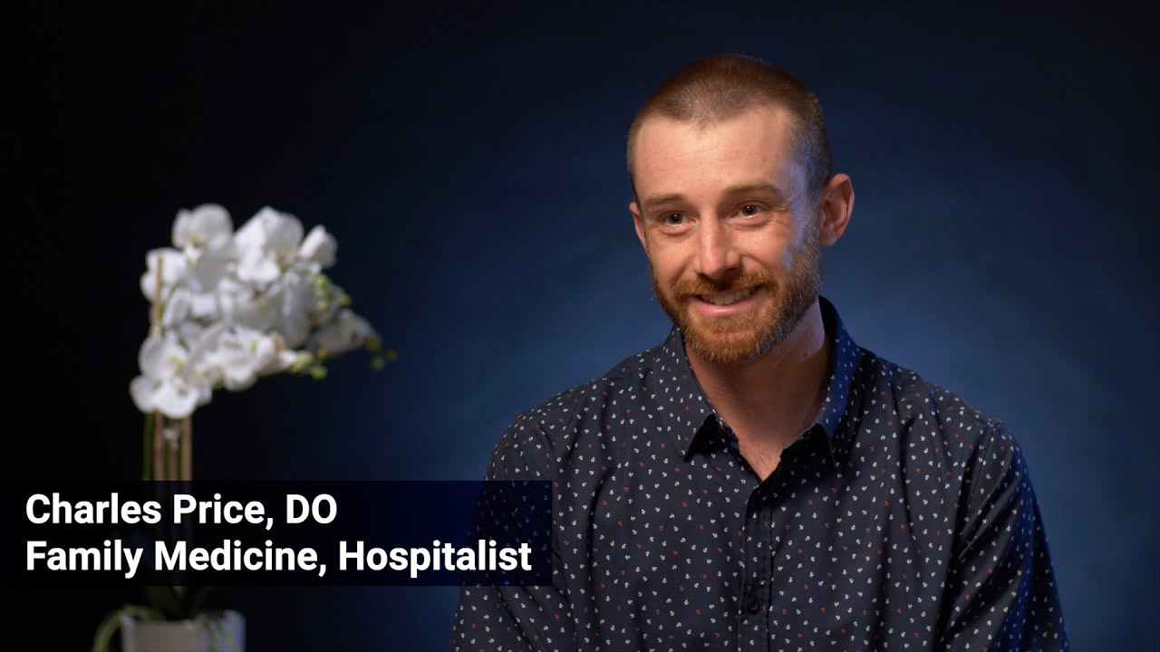 Meet Charles Price, DO, Family Medicine, Hospitalist - YouTube