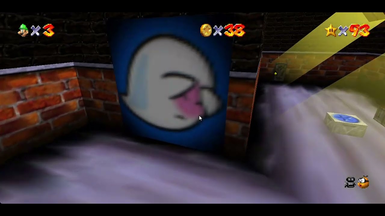 SM64 BIG BOO'S HAUNT star 7 - YouTube