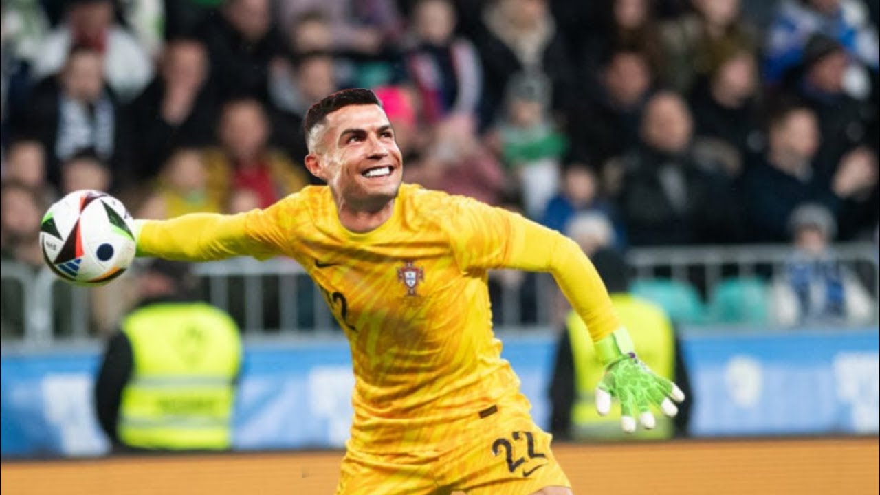 Ronaldo's Goalkeeping Challenge: Part 28 - YouTube
