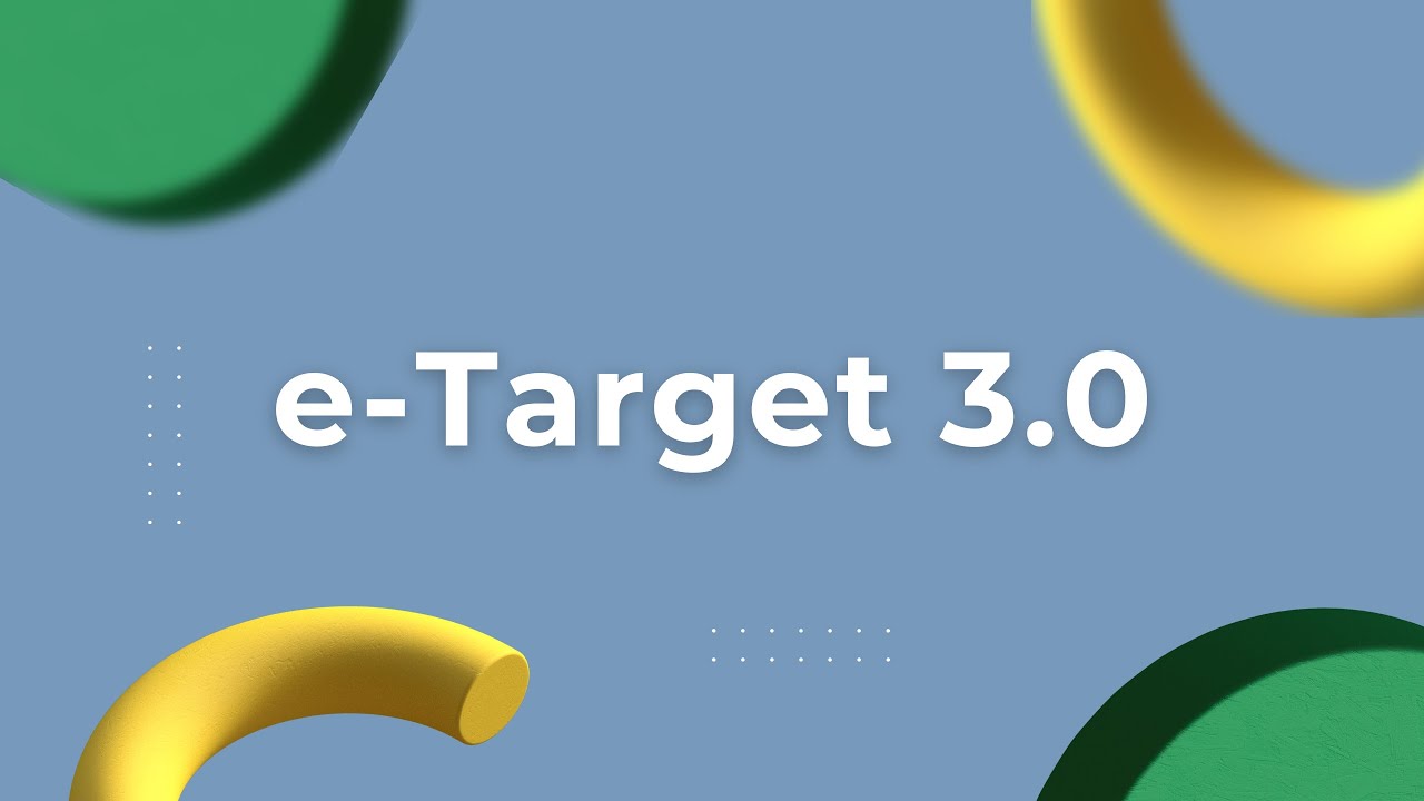 E TARGET 3.0 - YouTube