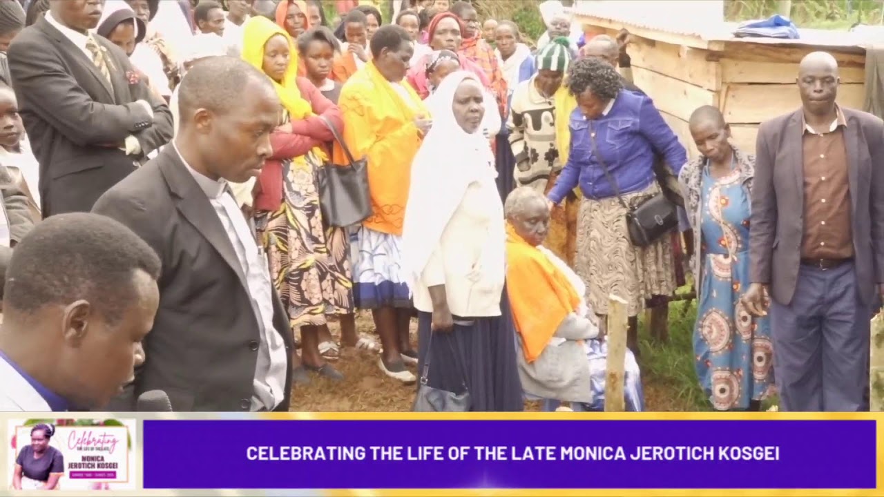 celebrating The life The Late monicaJerotich kosgei - YouTube