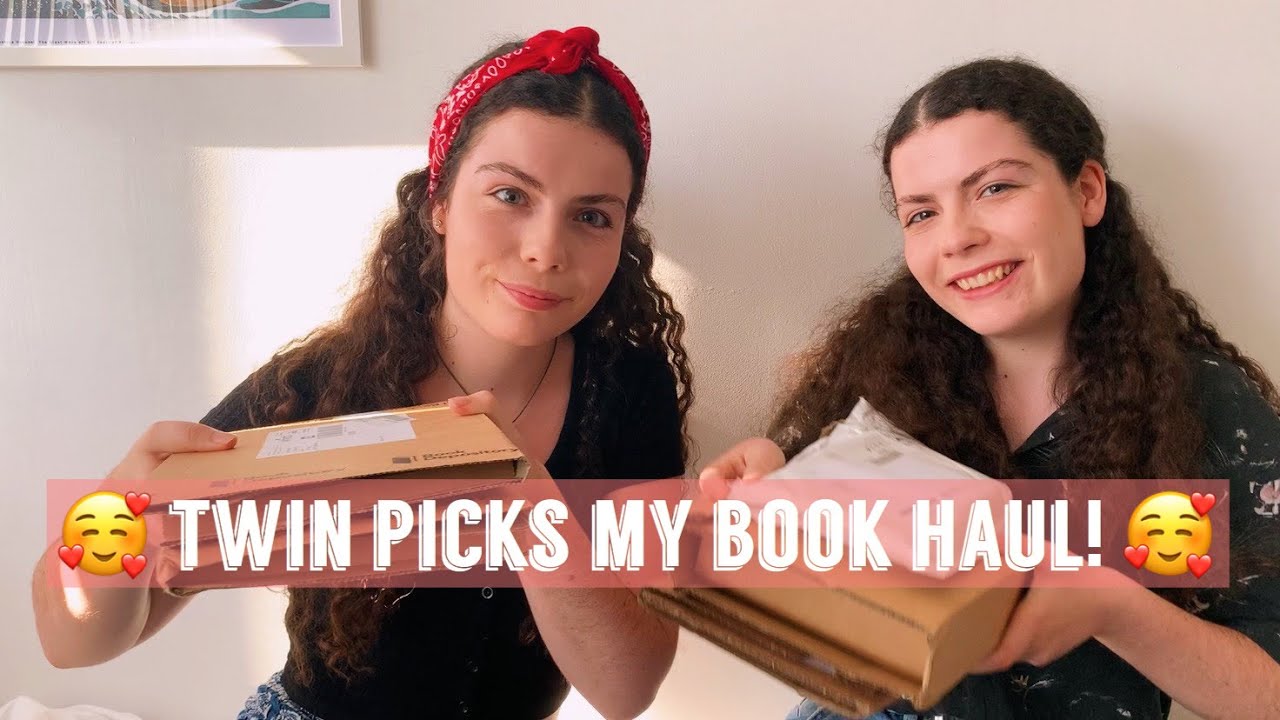 twin picks my book haul! - YouTube