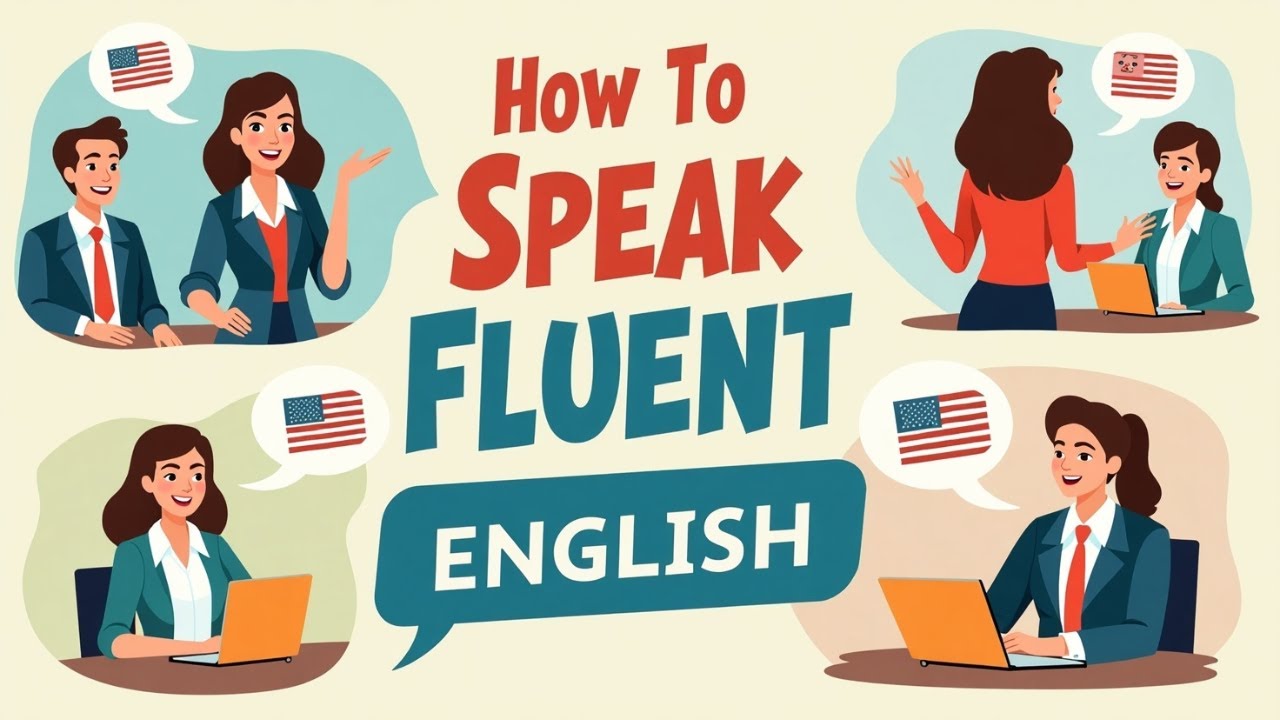 How To Speak Fluent English | By Learning at Home | English ...