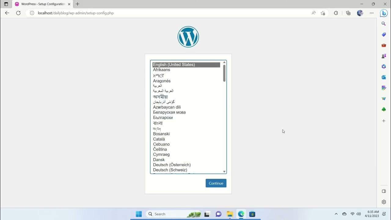 How to Run WordPress on Localhost Using WAMP WampServer Tutorial 2025 - YouTube