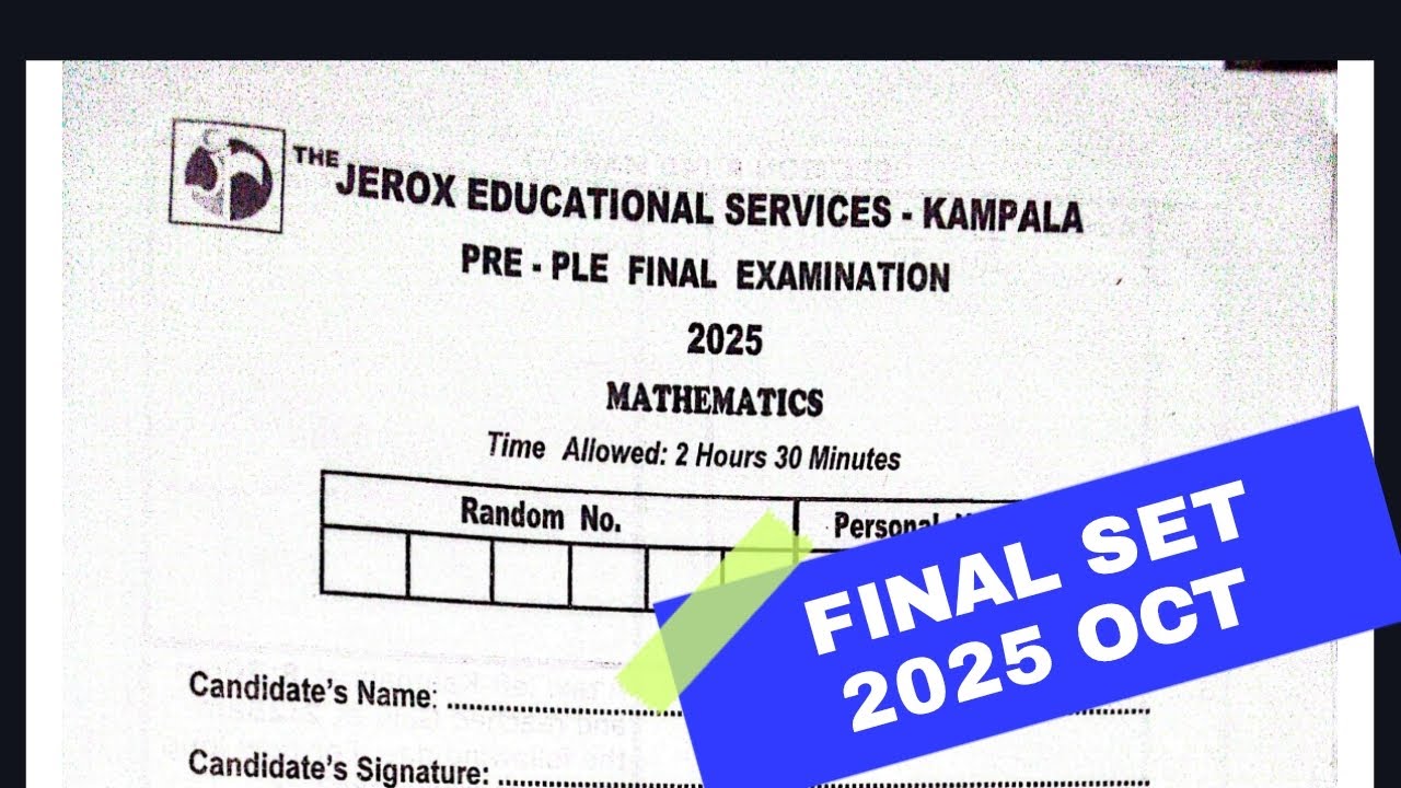 Jorex Final set MTC 2025 OCTOBER #2025 #education - YouTube
