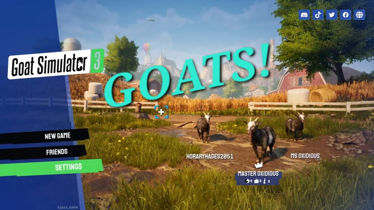 GOATS! (Goat simulator 3) - YouTube