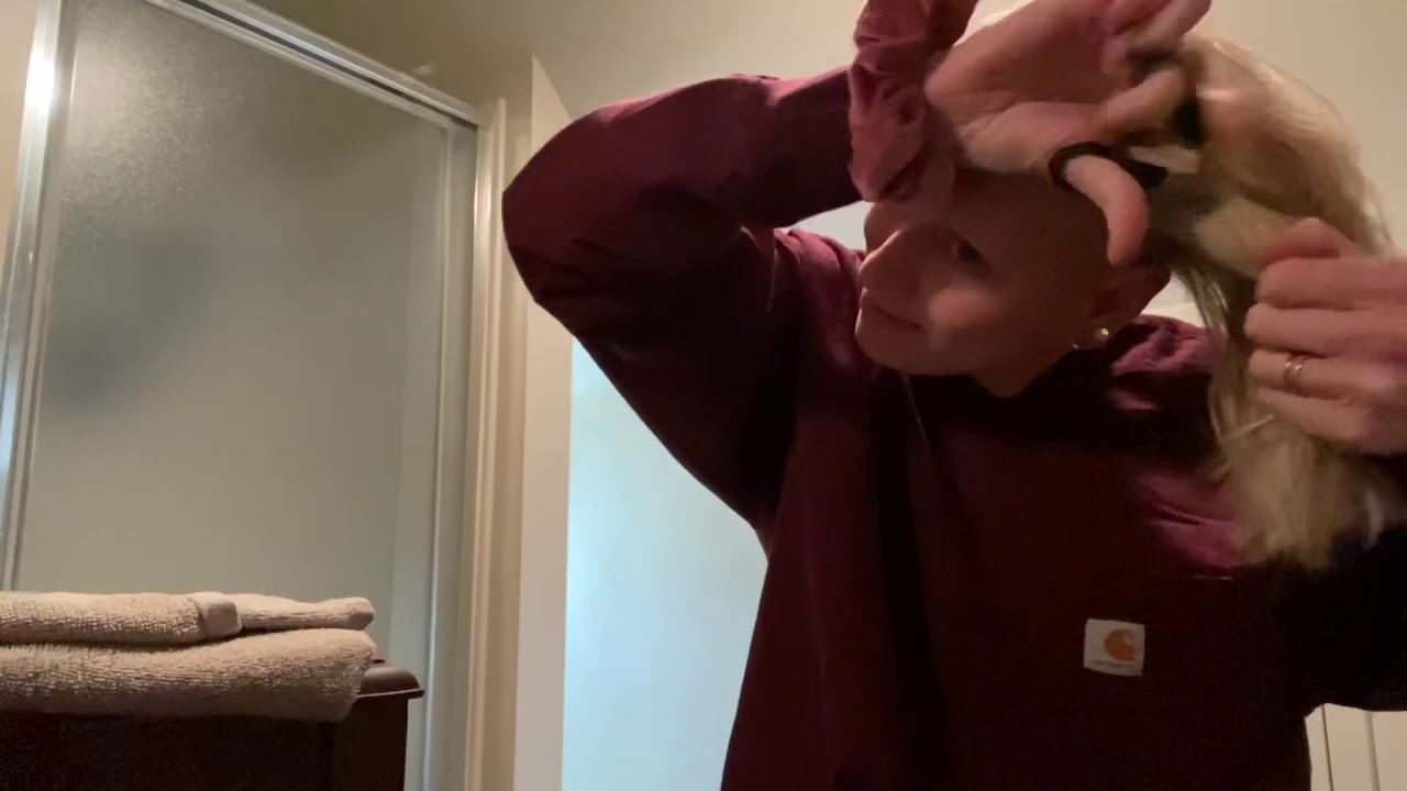 Shaving all my hair off (amazing) - YouTube