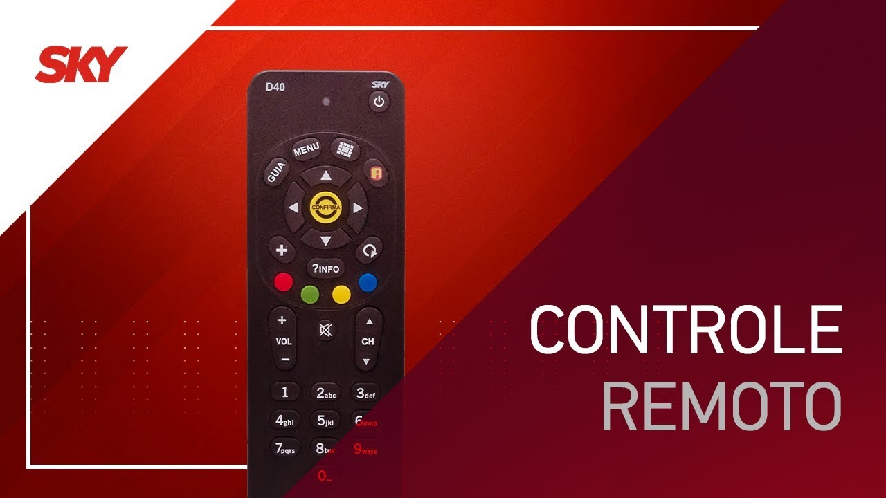 Saiba como mexer no seu controle remoto SKY | Equipamento Digital - YouTube