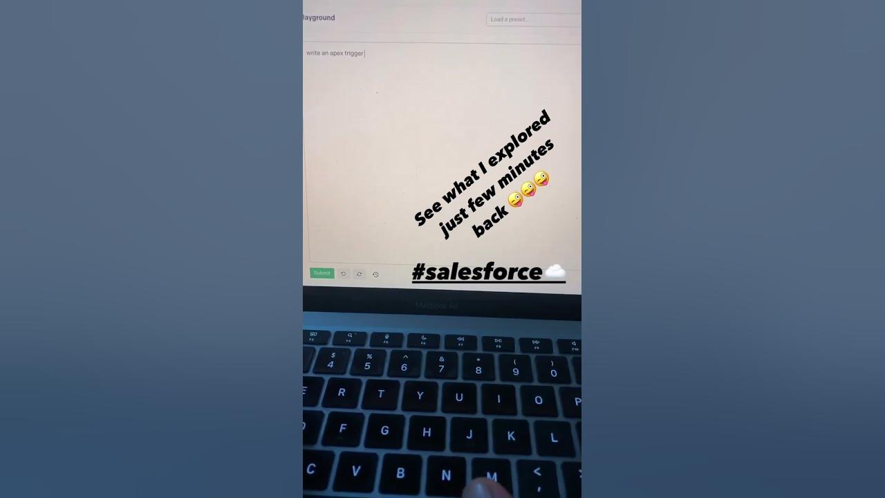 I used AI to write a Salesforce Apex Trigger 😅 - YouTube