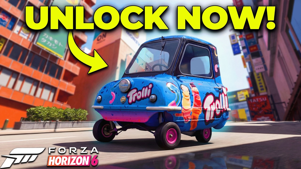 How to get the Peel P50 Trolli Edition in Forza Horizon 6 - Unlock Rare ...