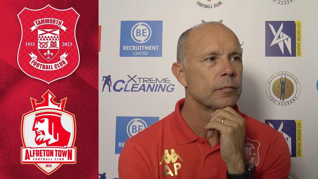 Tamworth FC Vs. Alfreton Town Post Match Interview - YouTube